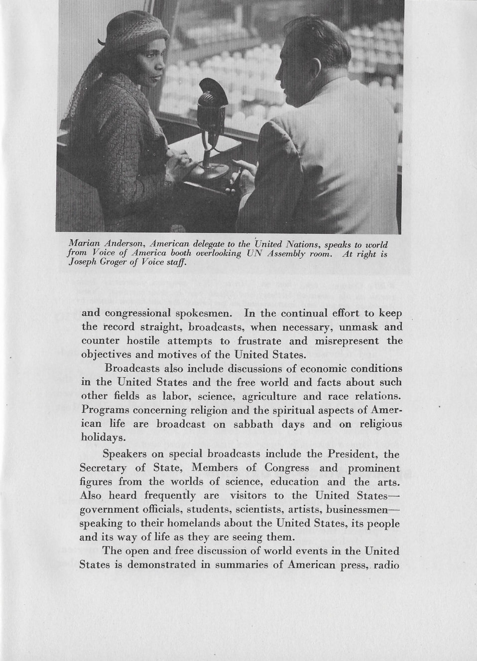 Voice of America 1959 - VOA/USIA Booklet - Cold War Radio Museum