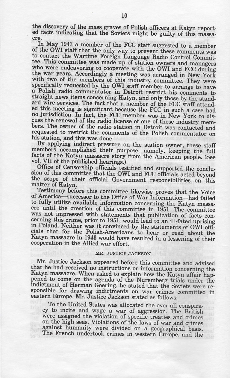 OWI head Elmer Davis spread Soviet Katyn propaganda lie in World War II ...