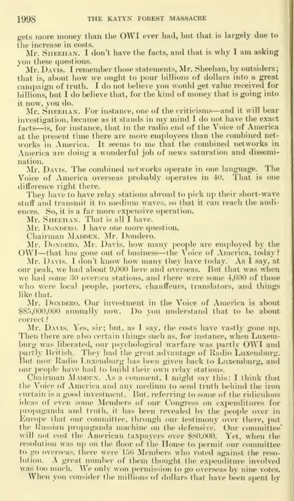 OWI head Elmer Davis spread Soviet Katyn propaganda lie in World War II ...