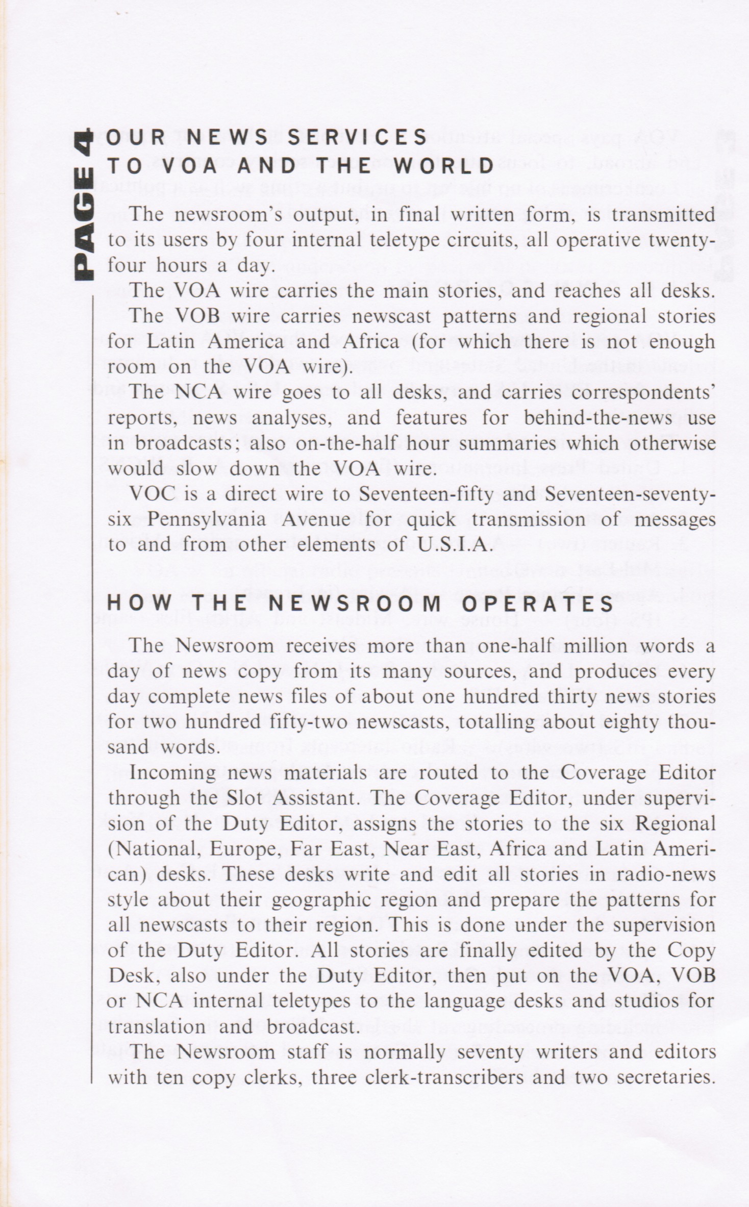 VOA Guide For Writers and Editors Circa 1972 – Cold War Radio Museum