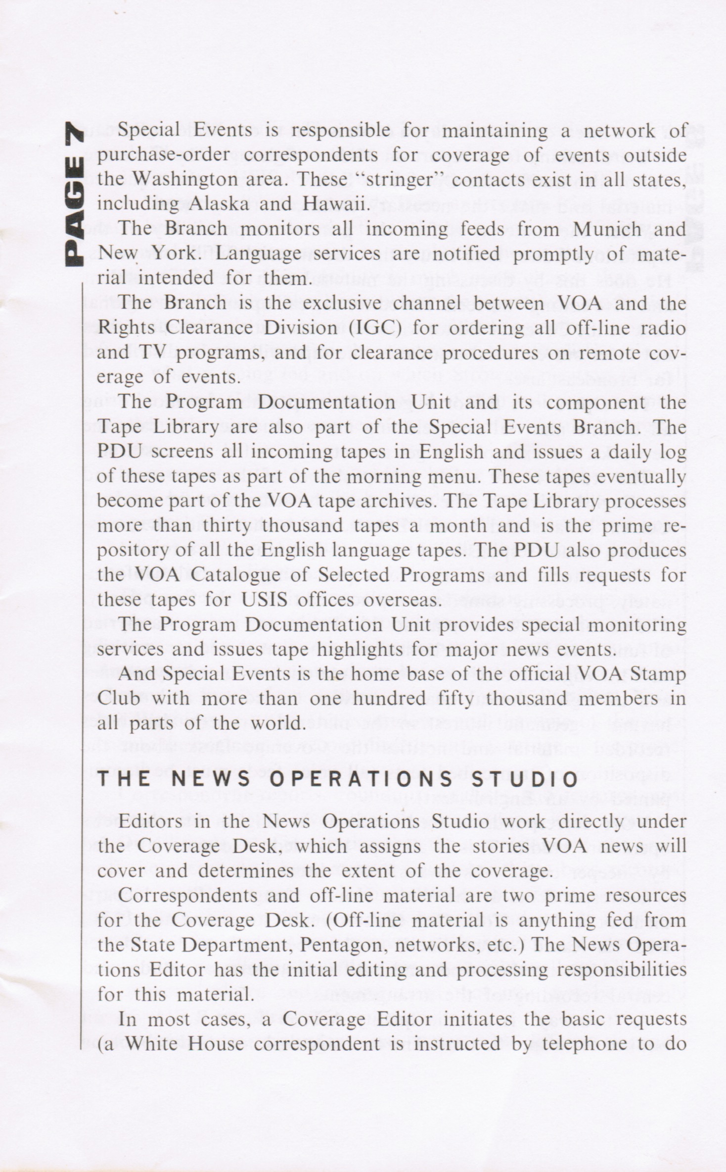 VOA Guide For Writers and Editors Circa 1972 – Cold War Radio Museum