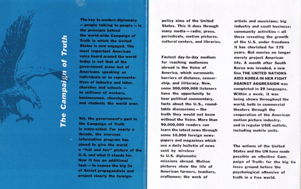 State Department on Voice of America and ‘The Campaign of Truth’ – Cold ...